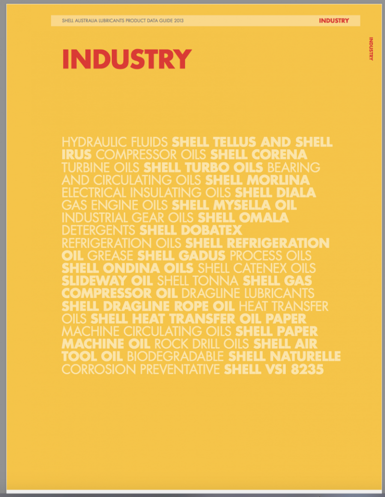 Shell Industrial Lubricants - Epoxy Oliserv Ltd-